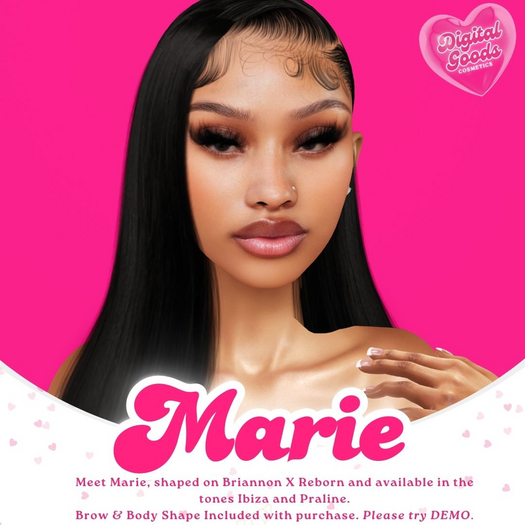 Second Life Marketplace Dg Marie Skin Fatpack